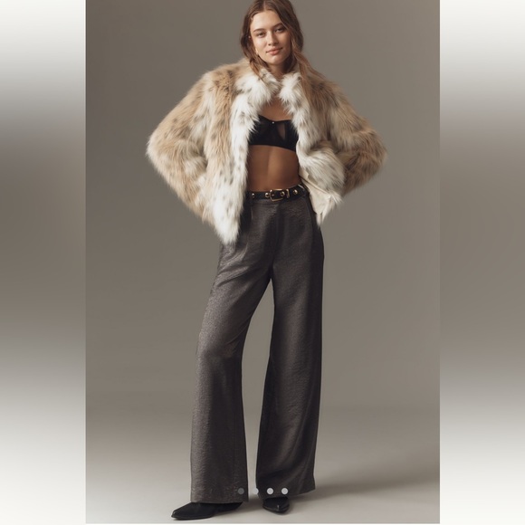 Maeve | Pants & Jumpsuits | Nwt Maeve Shimmered Wideleg Pants | Poshmark